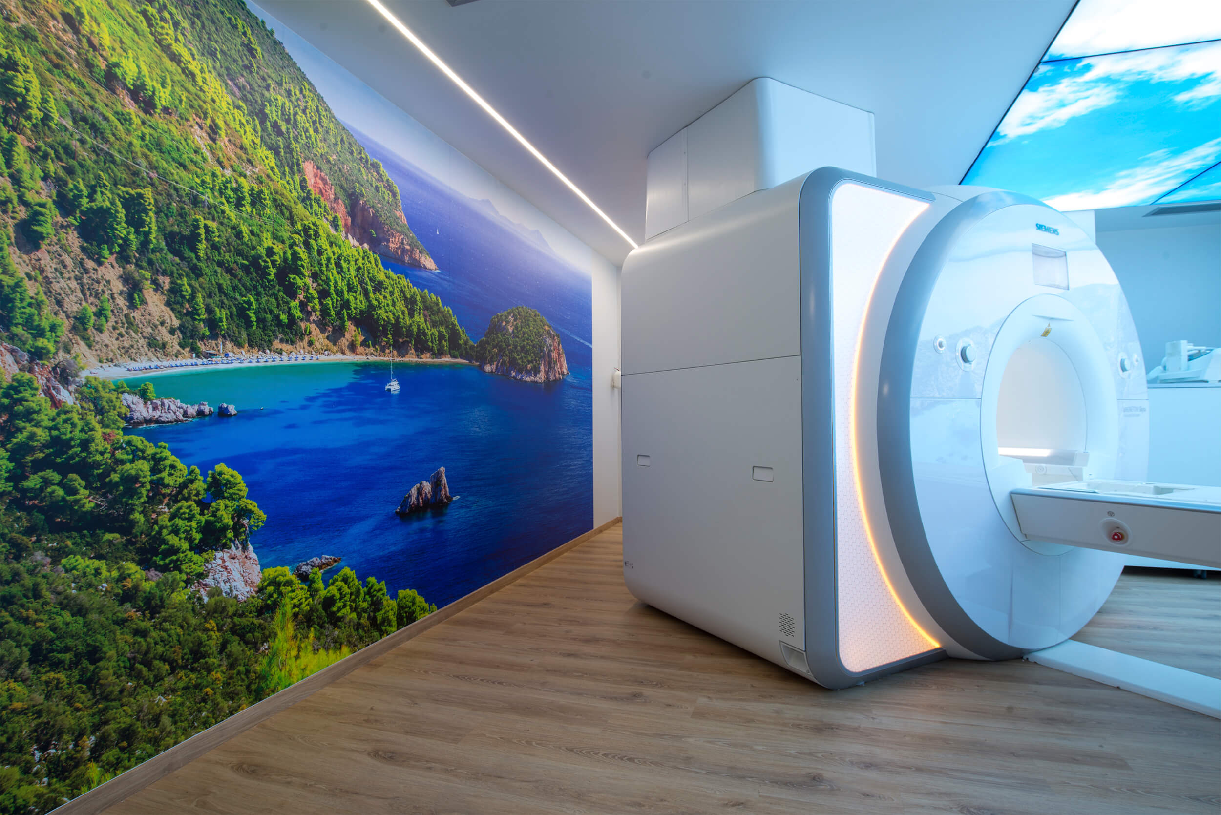 ULTRA-MODERN 3 TESLA M.R.I. MACHINE