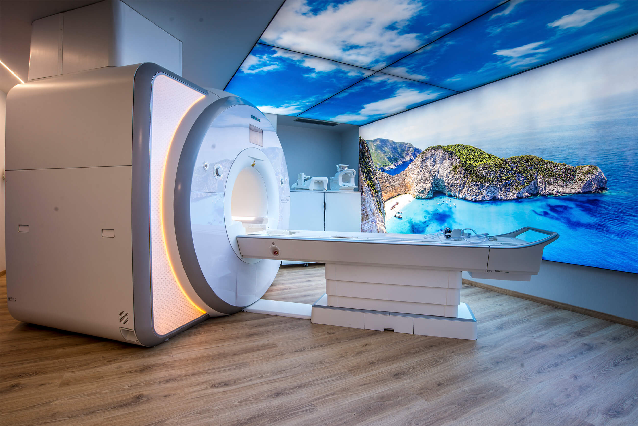 ULTRA-MODERN 3 TESLA M.R.I. MACHINE